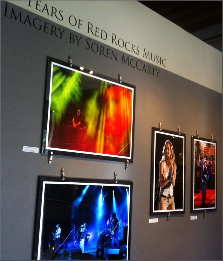 Red Rocks-Infused Art by Soren McCarty