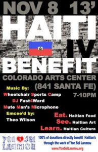 Event Horizon: Yon Sel Lanmou's 4th Annual Haiti Benefit & new Kalyn ...