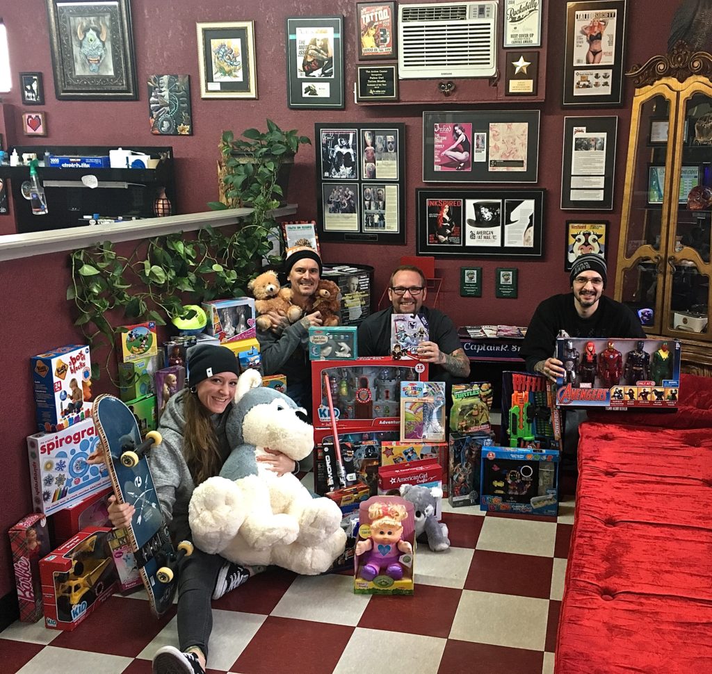 Denver Tattoo Artists Trade Toys for Tattoos this Holiday Season - 303 ...