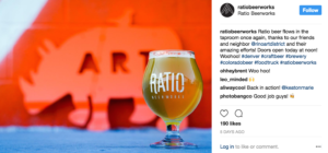 Ratio Beerworks Officially Reopens Tonight - 303 Magazine
