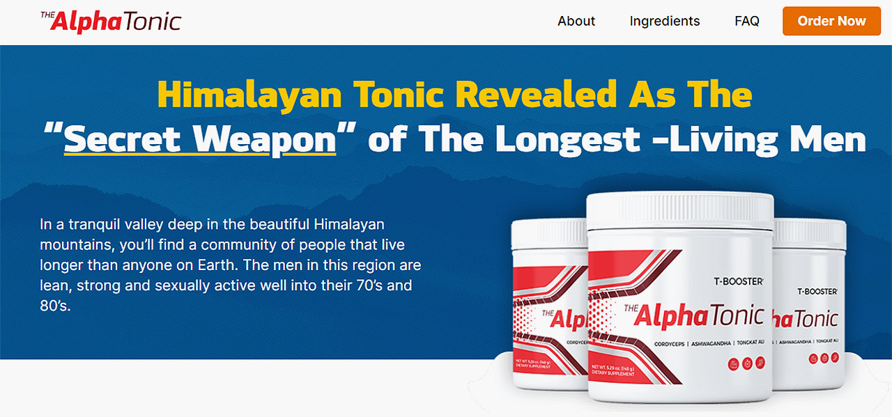 Alpha Tonic Reviews - Legit Himalayan Testosterone Boosting Powder for ...