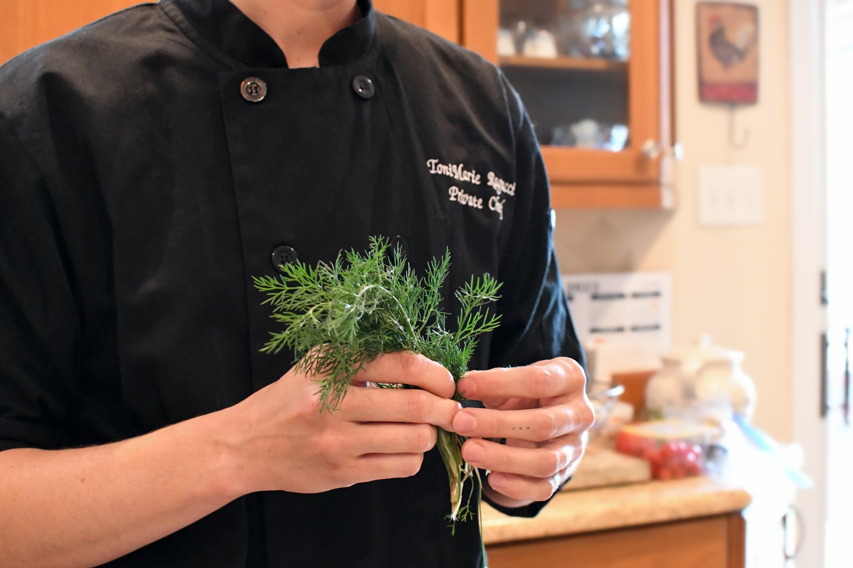 Chef Ragucci is serving elevated dishes in the comfort of your home ...