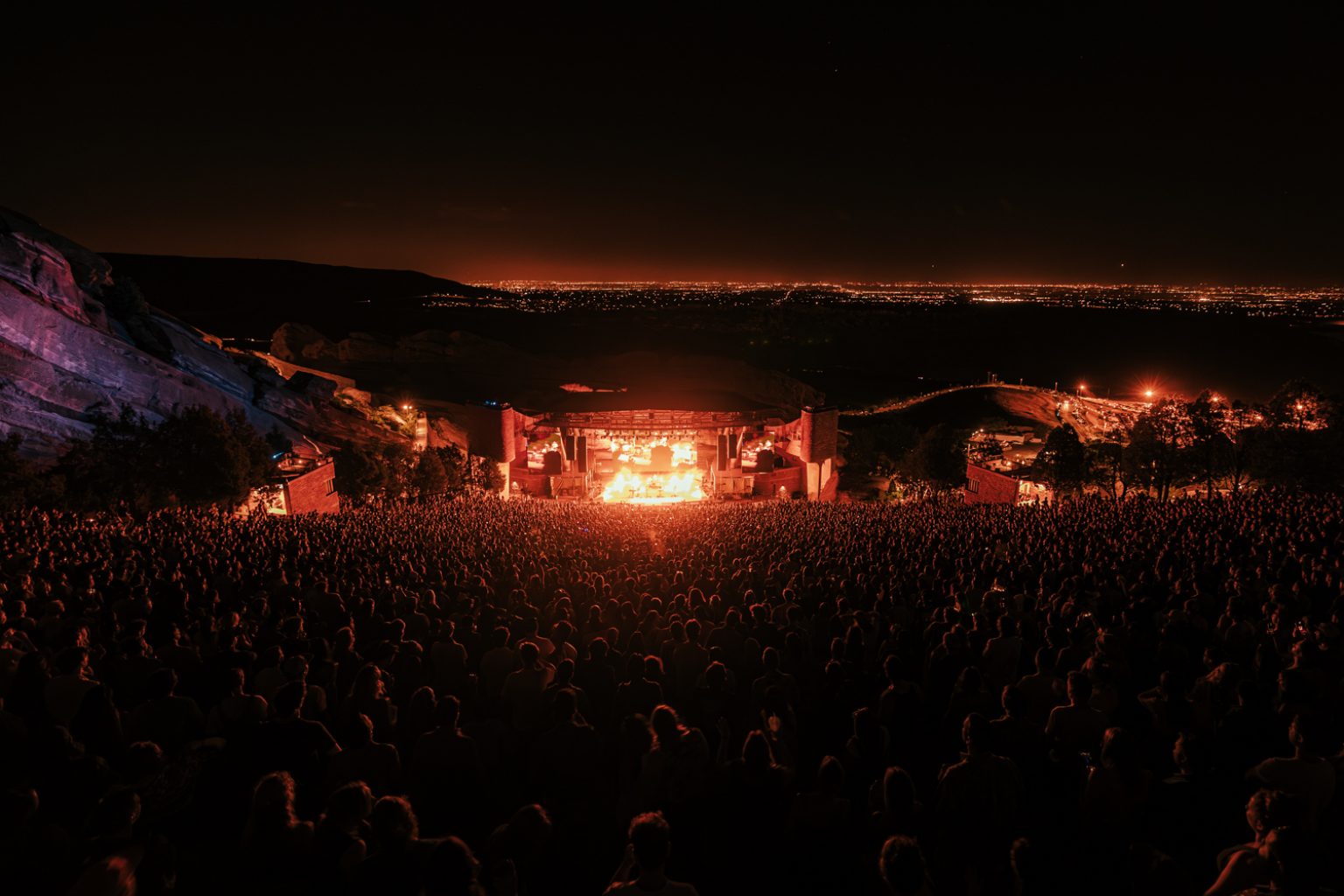 Review — Parcels Reach for Immortality at Red Rocks - 303 Magazine